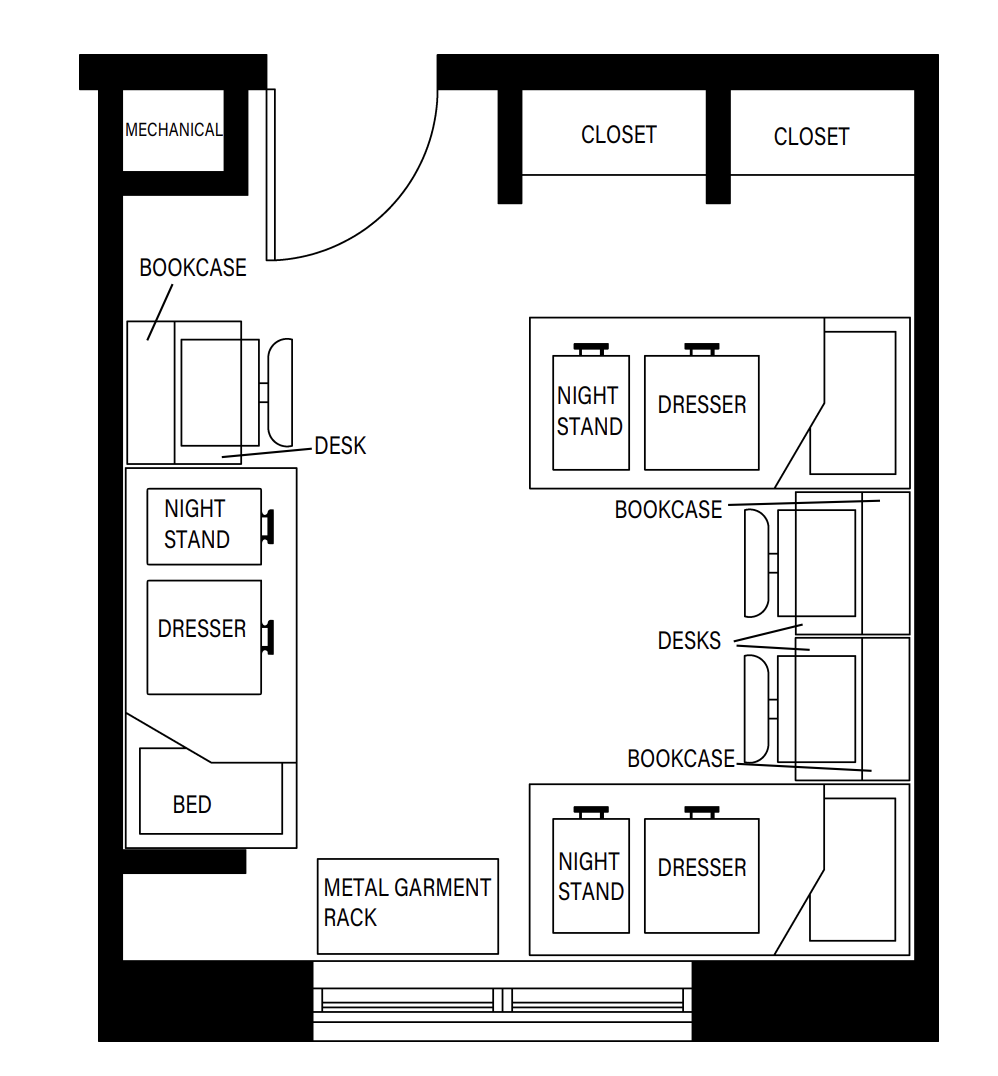 Hawthorn Hall - Housing